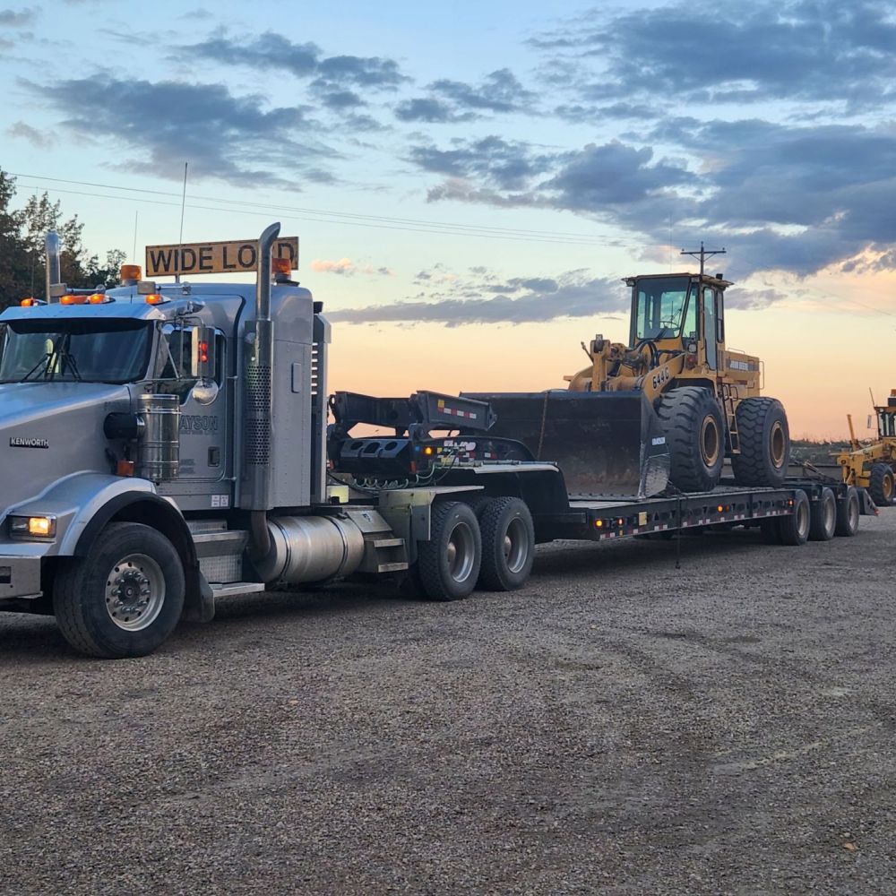 Excavation Equipment | Earthworks Fleet | Grayson Excavating